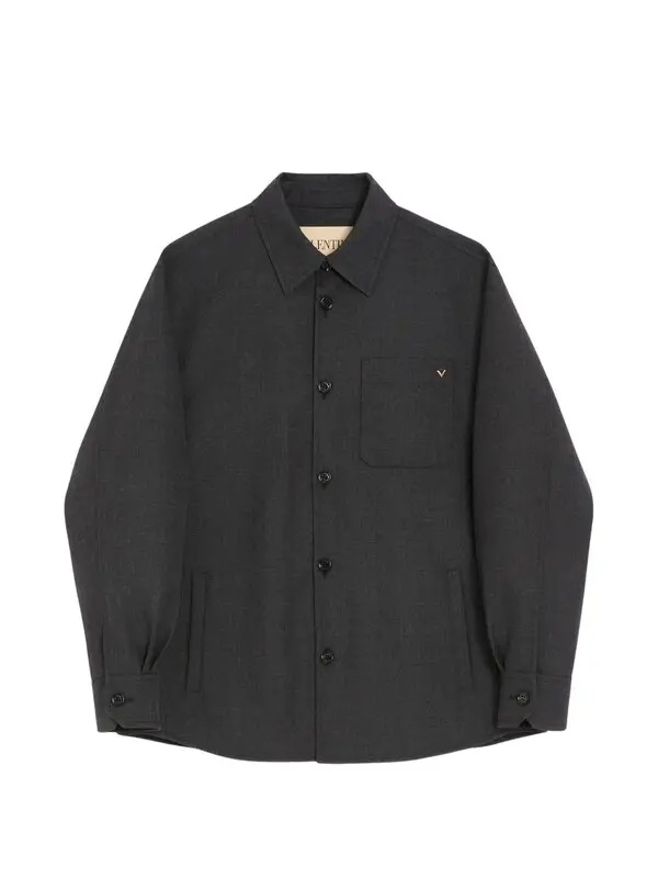 Valentino Garavani Wool Shirt Jacket