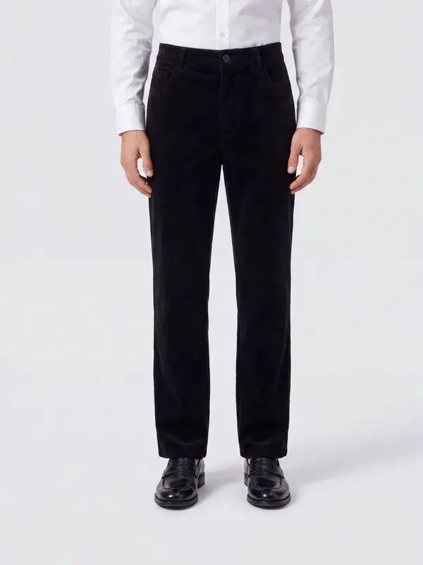 JIL SANDER Wide-leg Cotton Corduroy Trousers