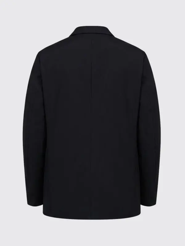 JIL SANDER Single-breasted Polyester Coat With Classic Lapels