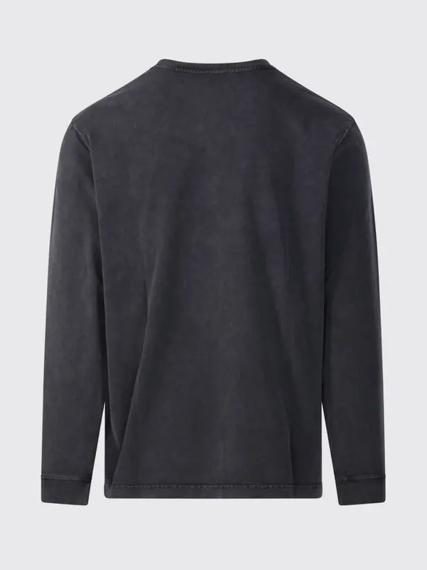 Maison Kitsuné Chillax Fox Patch Organic Cotton Long-sleeved T-shirt