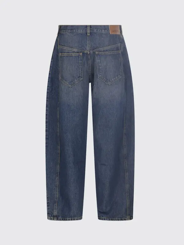 Isabel Marant Étoile Oriane High-waisted Baggy Jeans In Cotton Denim