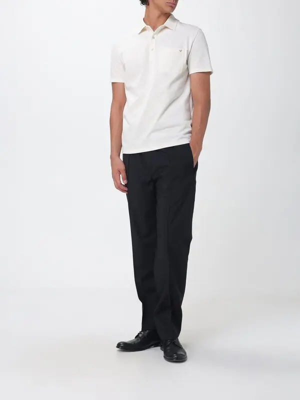 Valentino Garavani Twill Trousers With Elasticated Drawstring Waist