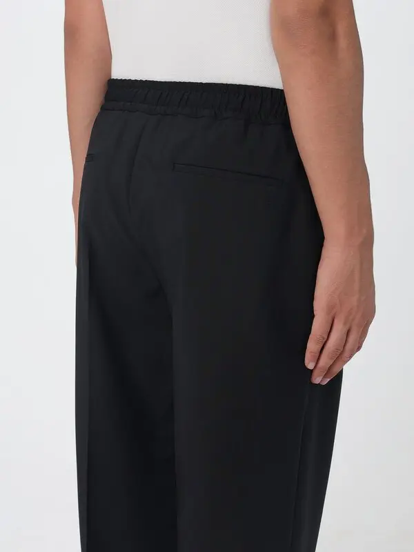 Valentino Garavani Twill Trousers With Elasticated Drawstring Waist