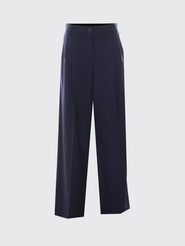 A.p.c. Ginny High-waisted Wide-leg Virgin Wool-blend Trousers