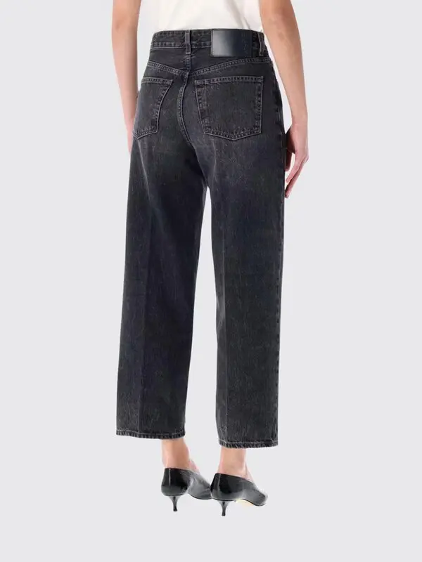 HAIKURE Betty Mid-rise Straight Leg Cropped Jeans