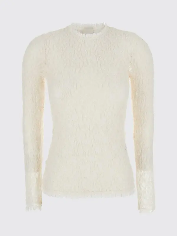 Isabel Marant Étoile Slim Fit Long-sleeved Lace Top