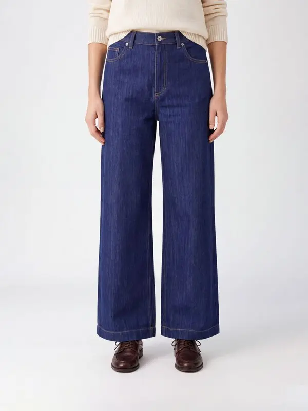 PAROSH Wide Leg Jeans