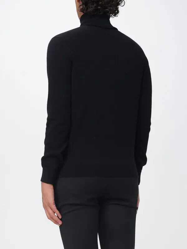 Malo Slim Fit Pure Cashmere Turtleneck Jumper With Long Sleeves