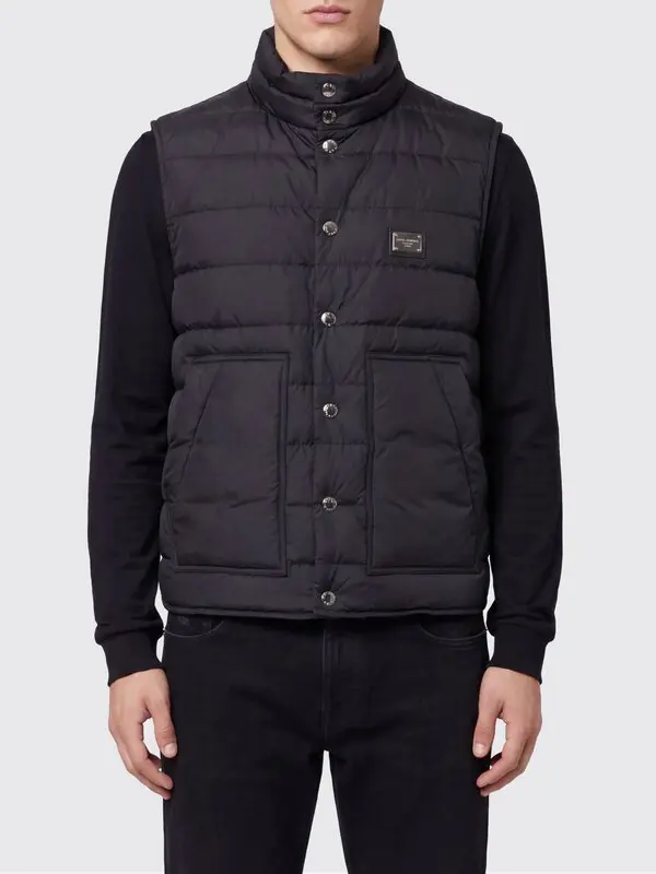 Dolce & Gabbana Water-repellent Padded Nylon Waistcoat