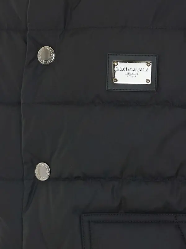 Dolce & Gabbana Water-repellent Padded Nylon Waistcoat