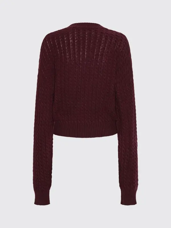 ROTATE BY BIRGER CHRISTENSEN Wool And Cashmere Blend Jumper With Applied Logo