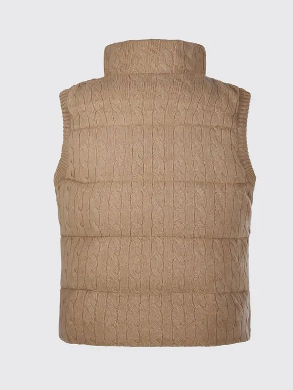 Polo Ralph Lauren Quilted Wool And Cashmere Vest With Pony Logo