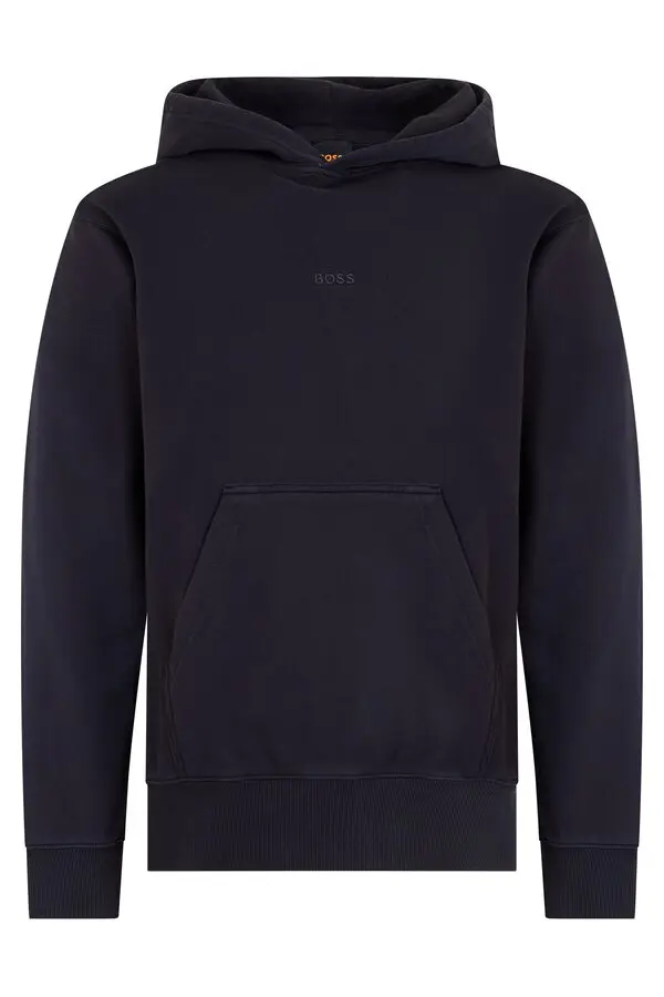 BOSS Cotton Pullover Hoodie