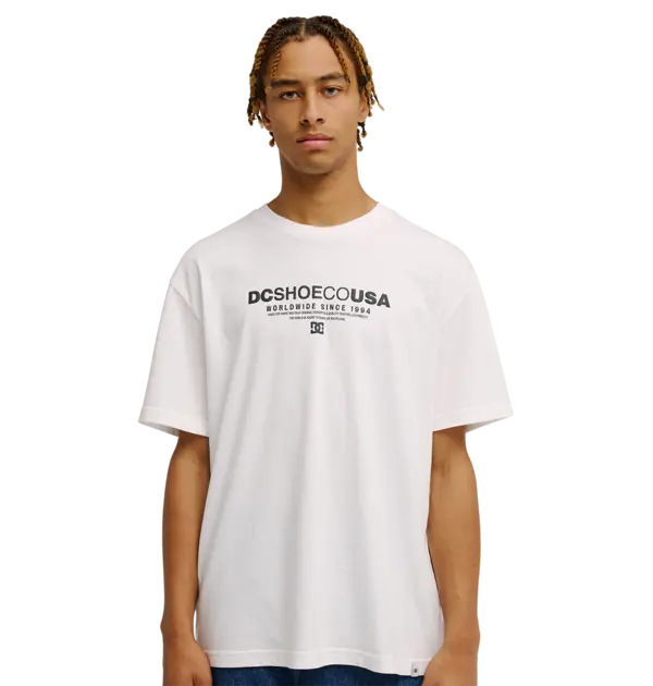 DC SHOES Dc Heritage Font Tee