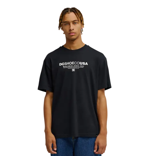 DC SHOES Dc Heritage Font Tee