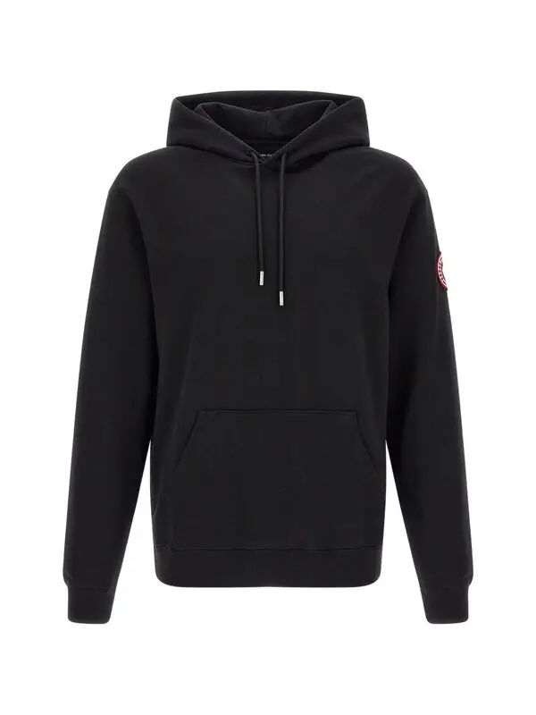Canada Goose Loon Cotton Hoodie - Black