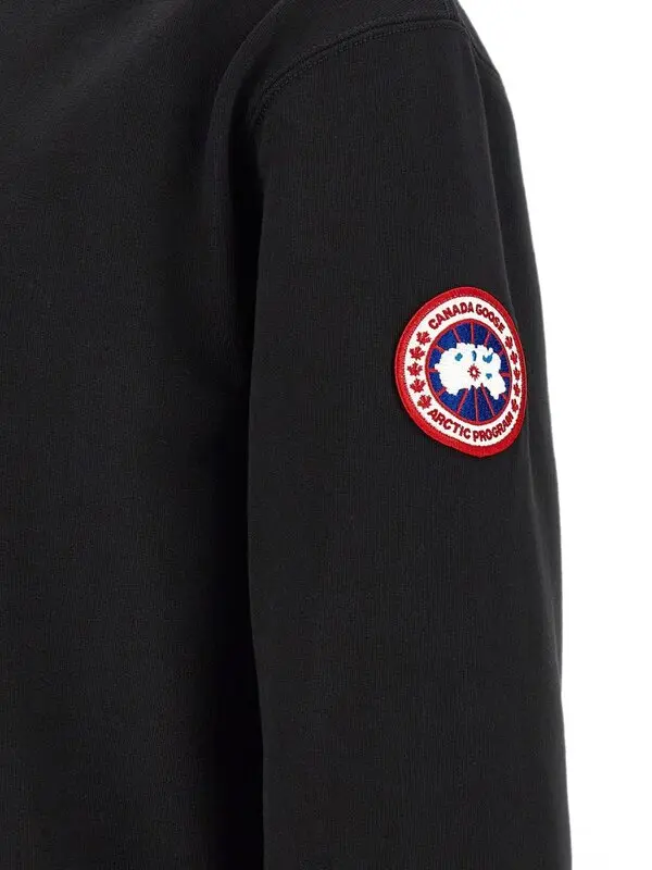Canada Goose Loon Cotton Hoodie - Black