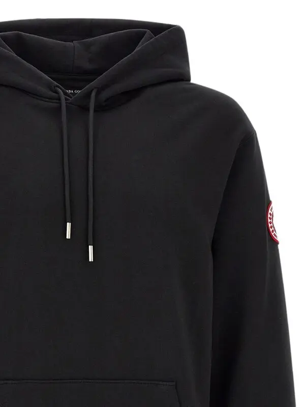 Canada Goose Loon Cotton Hoodie - Black