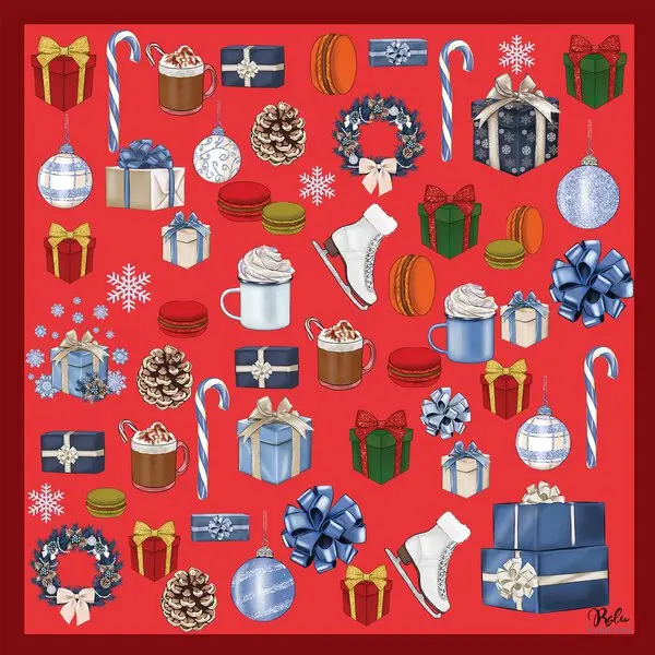 RALUFINEART Candyland Neckerchief