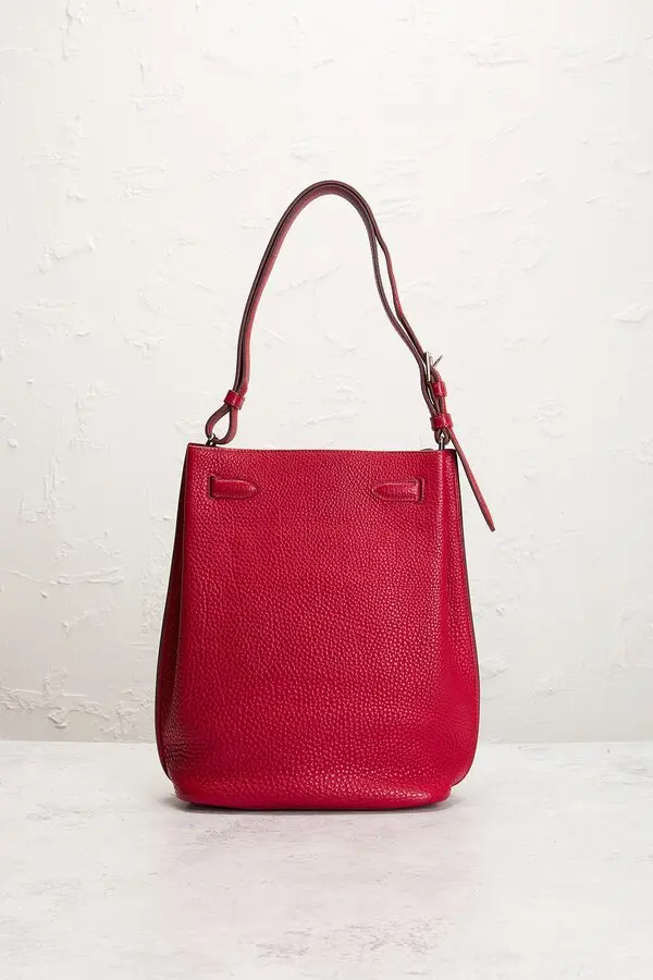 Hermès Togo So Kelly Shoulder Bag In Red
