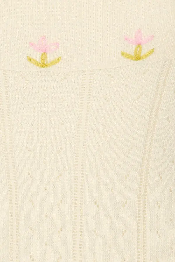 MIRROR PALAIS Tulip Knit Midi Dress