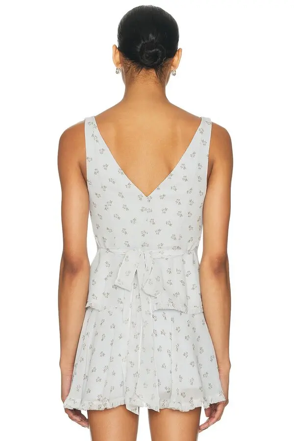 MIRROR PALAIS Blueberry Buttercream Vest Top