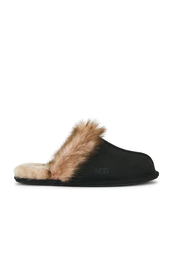 UGG Scuffette Nubuck Slipper - Black