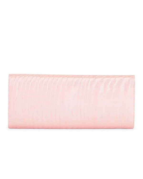 RENNK Moire Diane Clutch - Pink