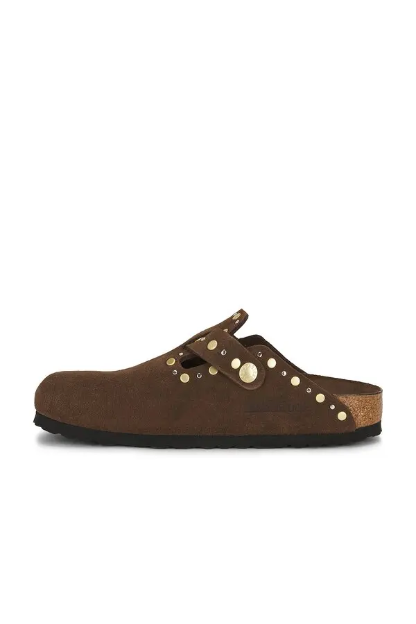 BIRKENSTOCK Boston Rivets Tonal Clog - Carafe