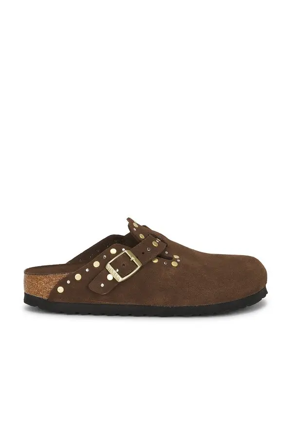 BIRKENSTOCK Boston Rivets Tonal Clog - Carafe