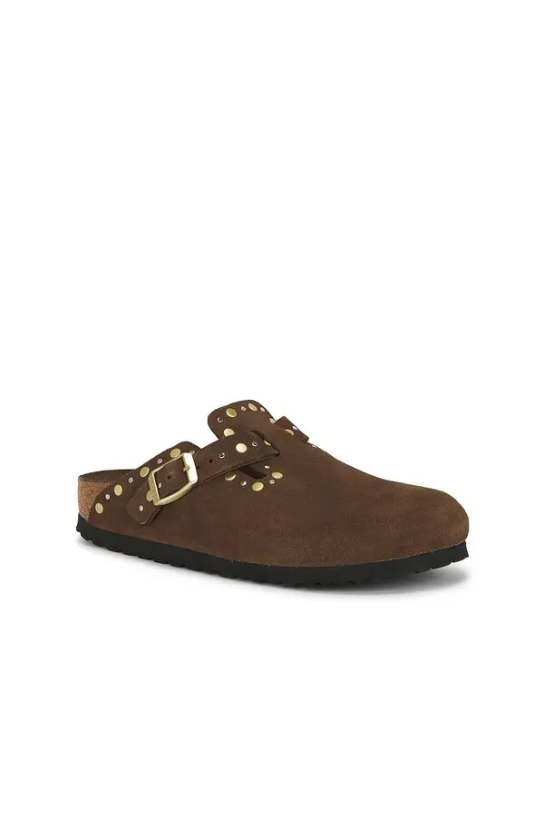 BIRKENSTOCK Boston Rivets Tonal Clog - Carafe