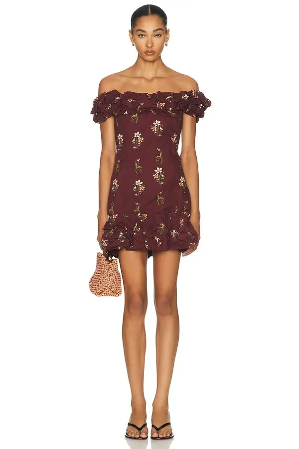 Agua Bendita Jardin Mini Dress