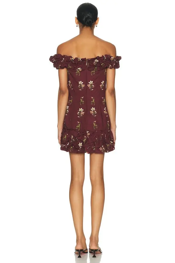 Agua Bendita Jardin Mini Dress