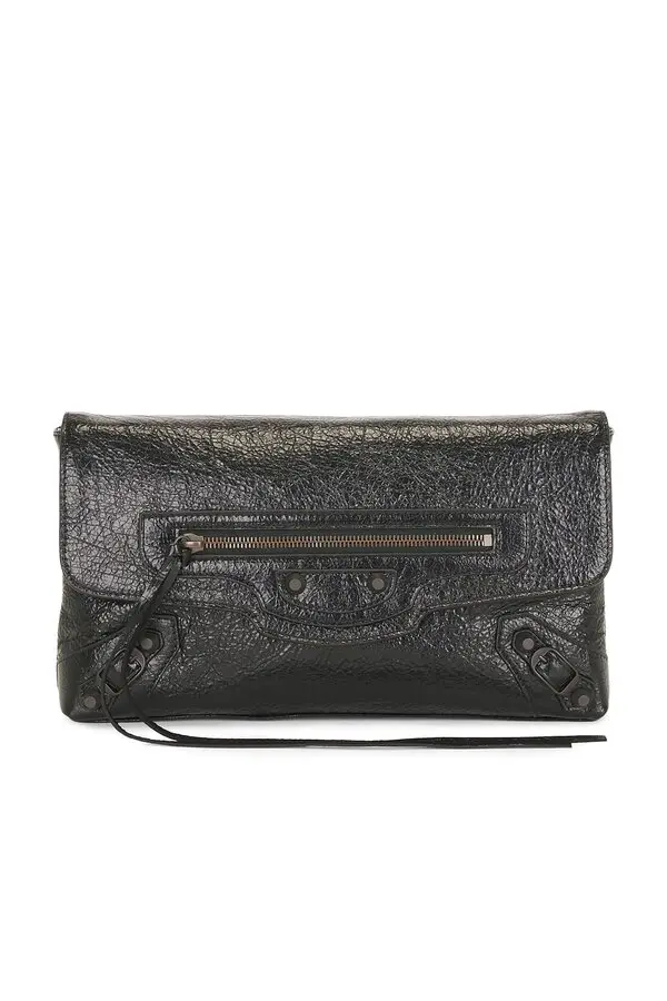 Balenciaga Le City Small Clutch - Black
