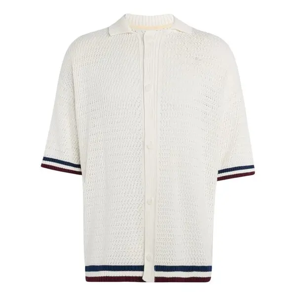 Adidas Crochet Jersey Asia Sizing - Cloud White