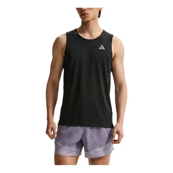 Nike X Solar Chase Dri-fit Adv Tank Top - Black