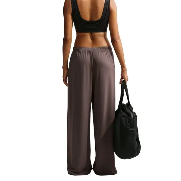 Nike Skims Stretch Knit Wide-leg Pants - Resin/phoenix