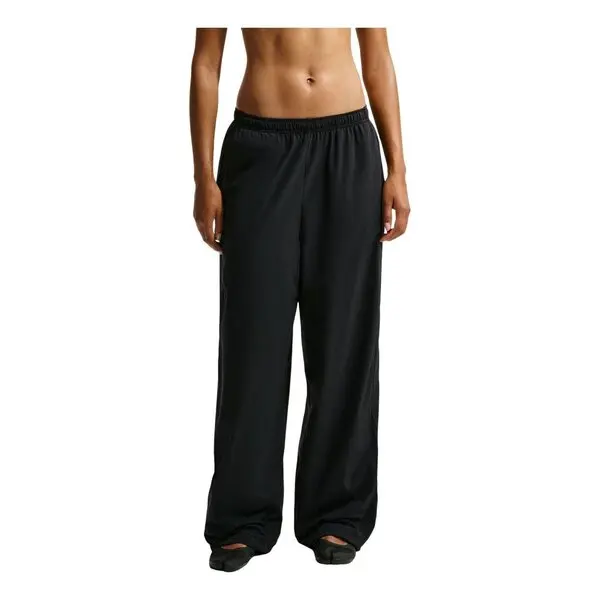 Nike Skims Stretch Nylon Oversized Pants - Obsidian