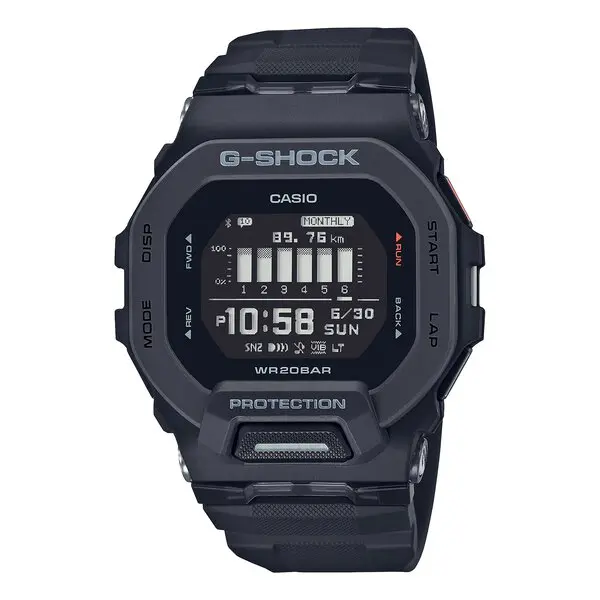 Casio G-shock G-squad Digital Sports Watch - Black