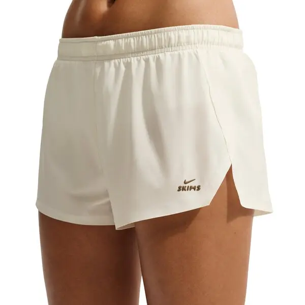Nike Skims Stretch Nylon Runner Shorts - Actv Ivory