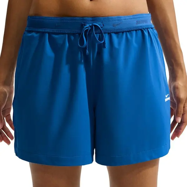Nike Skims Stretch Nylon Track Shorts - Cobalt