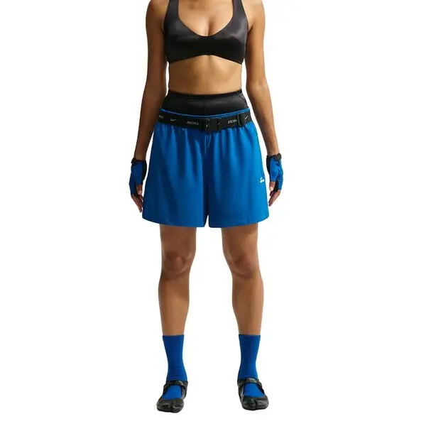 Nike Skims Stretch Nylon Track Shorts - Cobalt