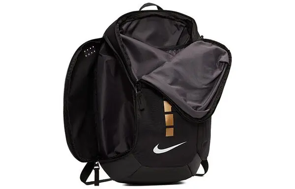 Nike Hoops Elite Pro Basketball Training Backpack - Black/gold