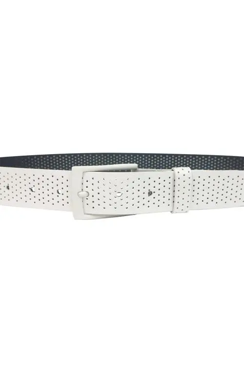 IZOD Perforated Leather Golf Belt
