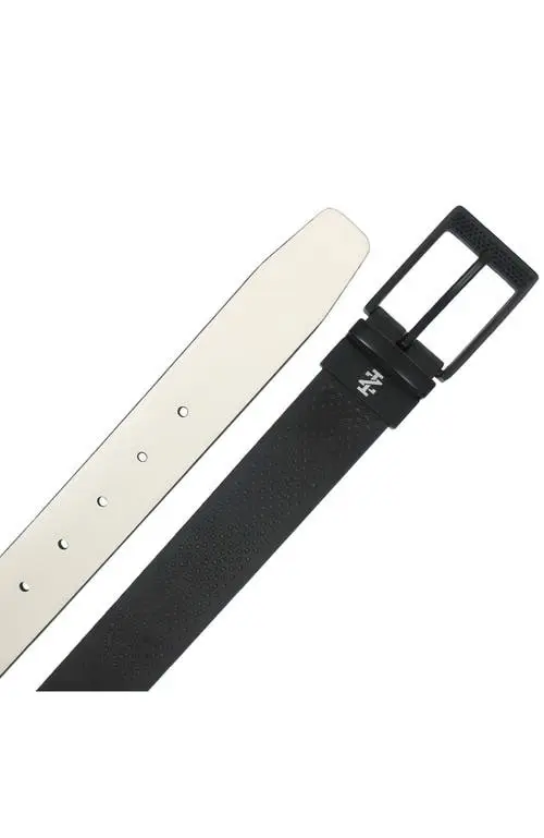 IZOD Golf Reversible Embossed Leather Belt