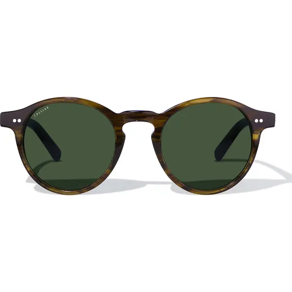 COSSINO Redon Acetate Round Frame Sunglasses - Tortoiseshell