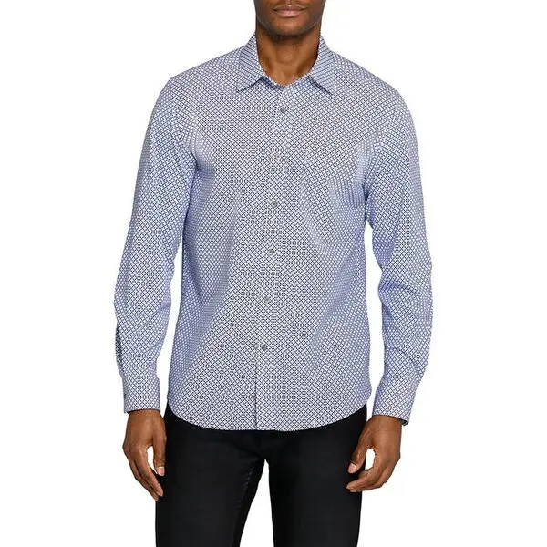 W.R.K Diamond Dot Button Up Shirt