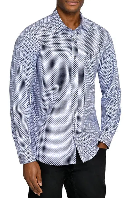 W.R.K Diamond Dot Button Up Shirt