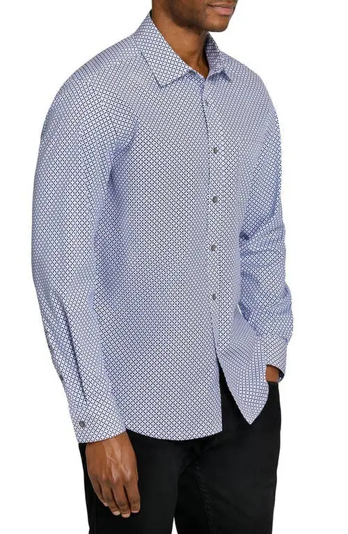 W.R.K Diamond Dot Button Up Shirt