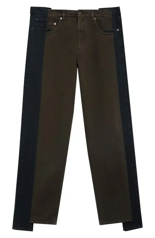 MAISON MARGIELA Spliced Straight Leg Jeans